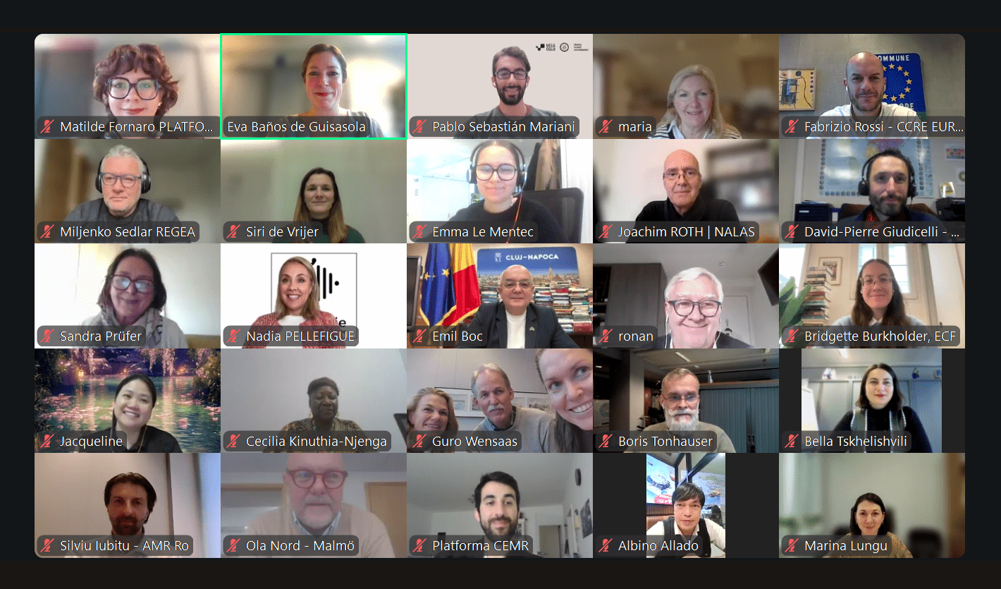 Town Hall COP webinar - CEMR CCRE